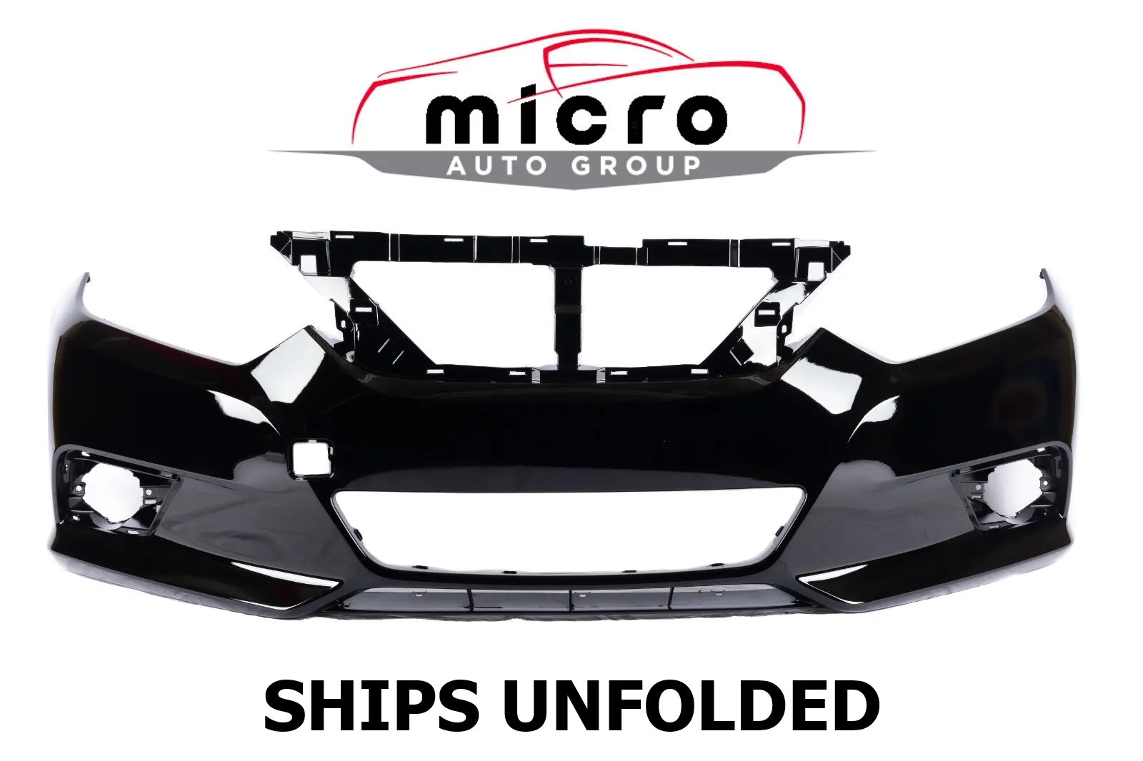 2016-2018 Nissan Altima Front Bumper Painted Super Black KH3 ...