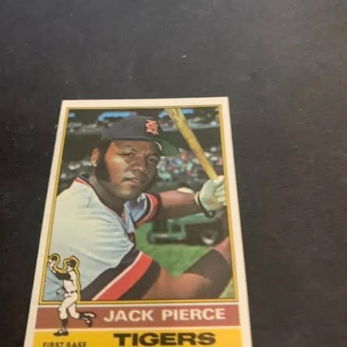 1976 Topps - #162 Jack Pierce (RC) Detroit Tigers | eBay