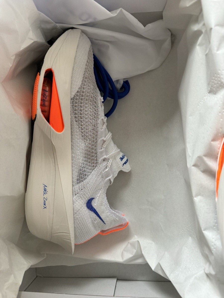 Nike Air Zoom Alphafly Next 3% White Blueprint Mens 10.5 Nike Air Zoom Alphafly Next 3% White Blueprint Mens 10.5