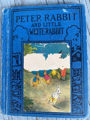 1935 wee books peter rabbit & little white rabbit - see pictures for ...