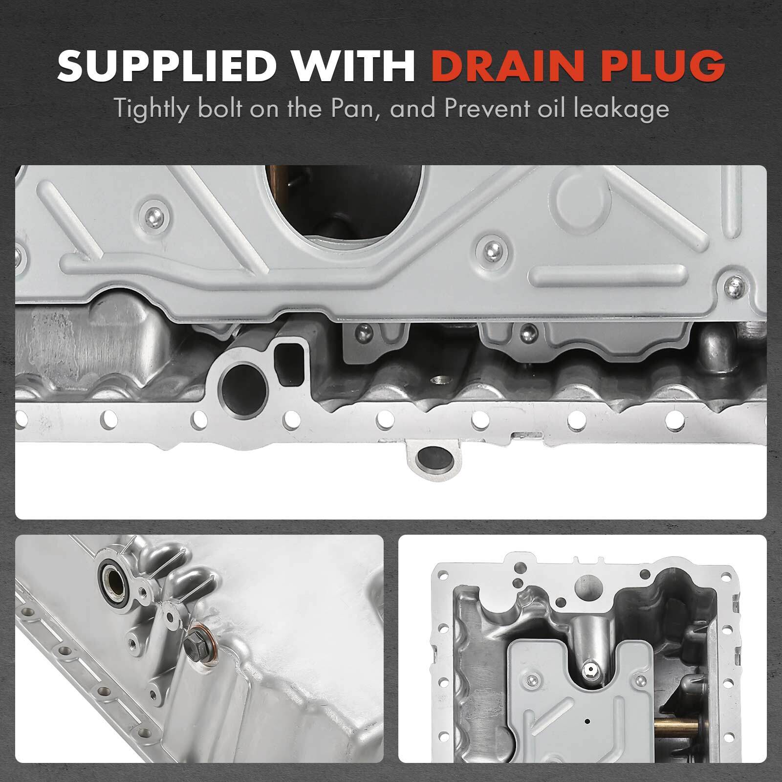 Engine Oil Pan for Volvo S60 V60 XC60 XC70 2012-2016 2.5L Turbo ...