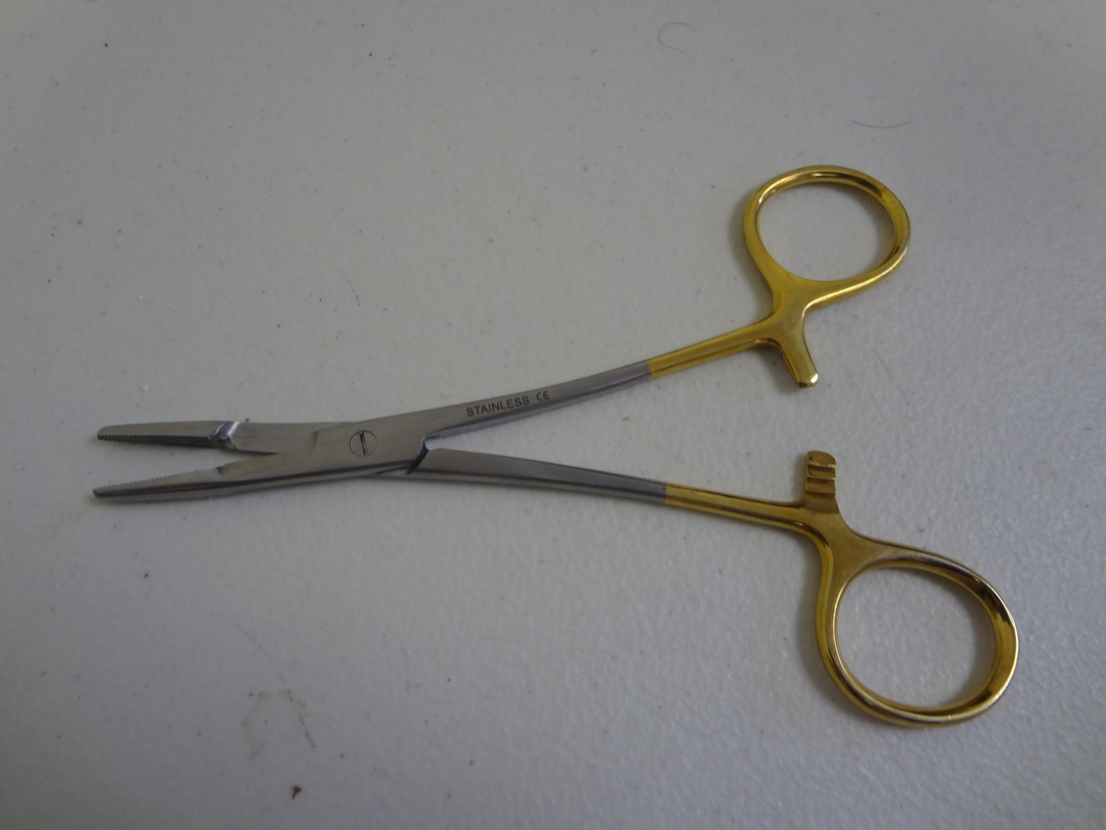 T.C Olsen Hegar Needle Holder Hemostat 5.5" Stainless Dental Surgical ...