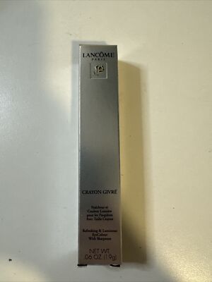 NWB Lancome Crayon Givre Eyecolor Pencil With Sharpener .06 Oz No ...