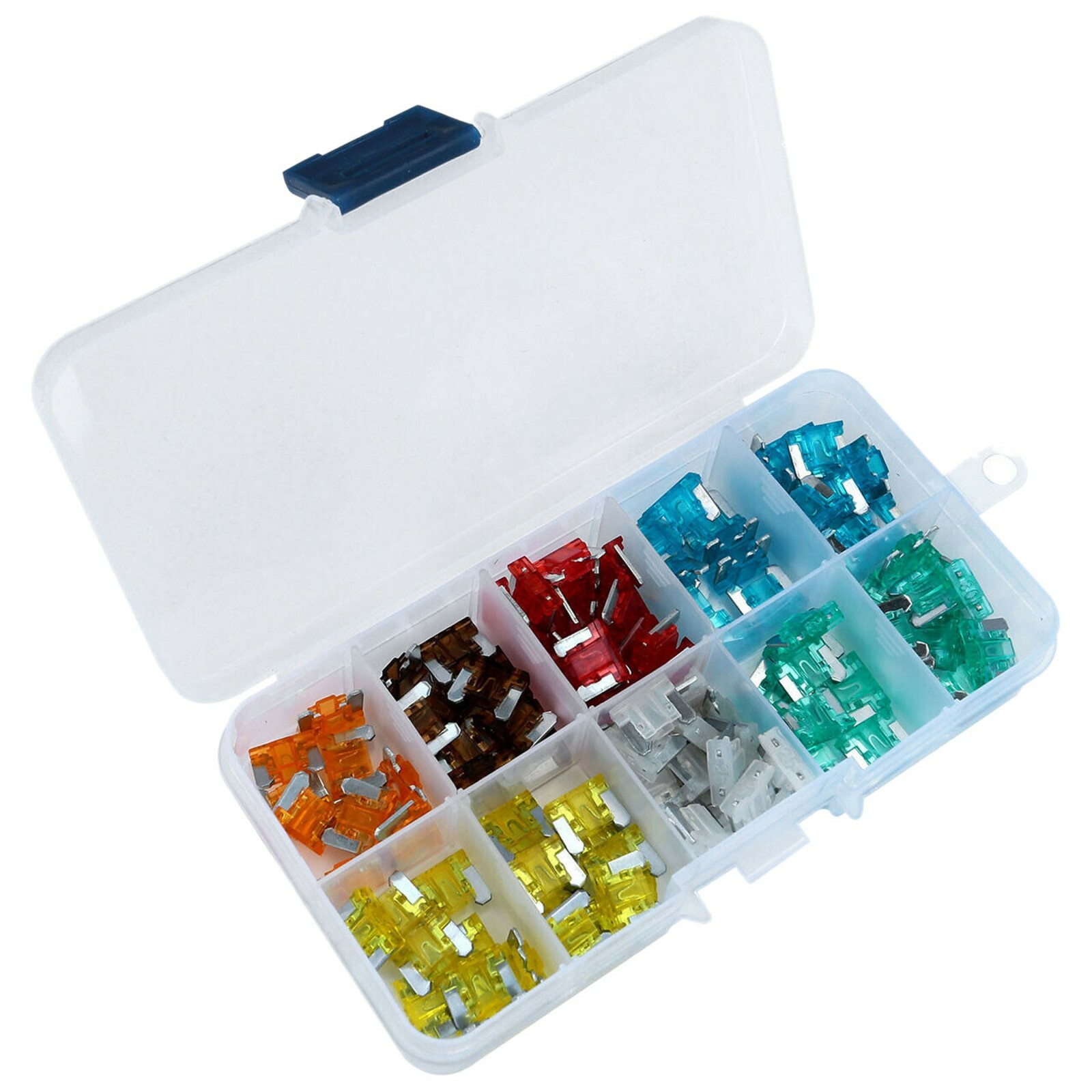 120 PC Low Profile Mini Car Fuse Auto Car Motorcycle SUV Fuses Kit APM ...