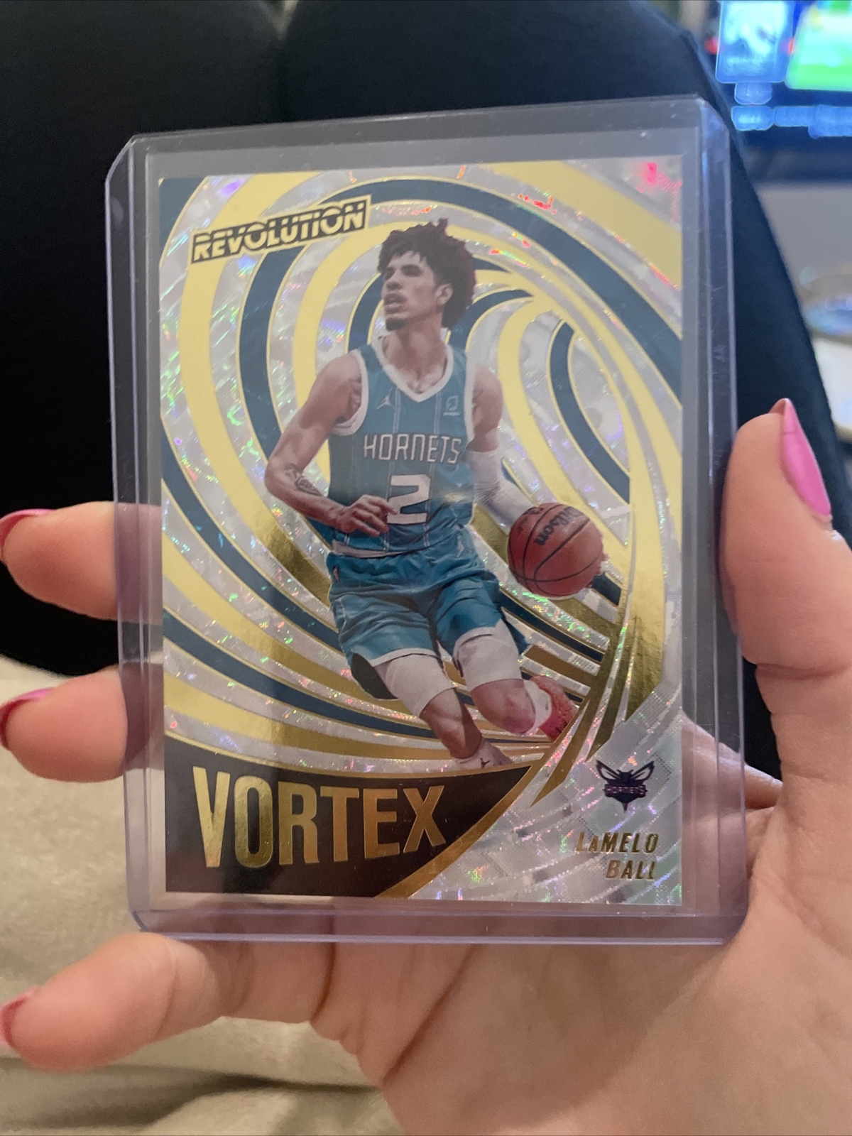 2021-22 Panini Revolution Basketball LaMelo Ball Vortex Fractal ...