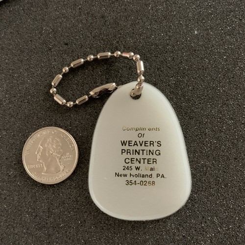 Weaver's Printing Center New Holland Pennsylvania Keychain Key Ring ...