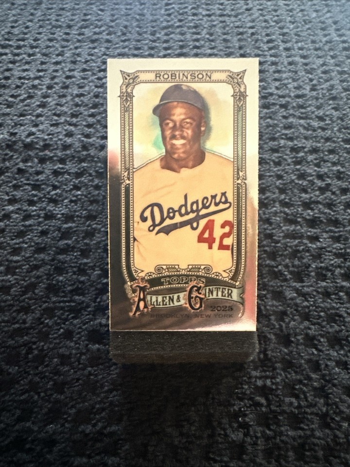 2025 Topps Allen and Ginter Jackie Robinson [Mini Chrome] #31 | eBay