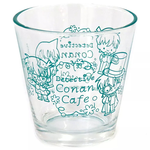 Detective Conan Cafe 2023 Mini Glass Cup Green Sega Lucky Lottery Prize ...