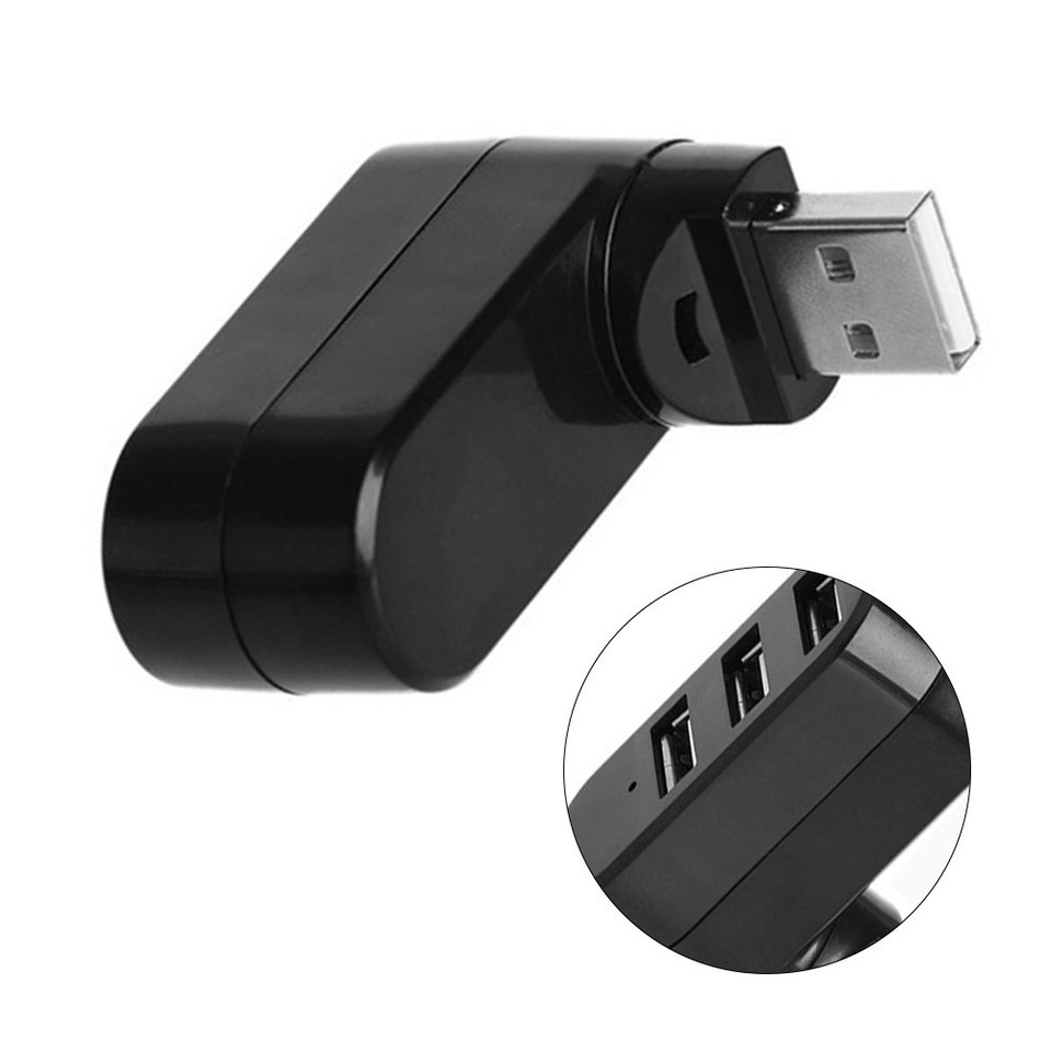 Flexible USB 2 0 Rotating Splitter Adapter Hub for Easy Device ...