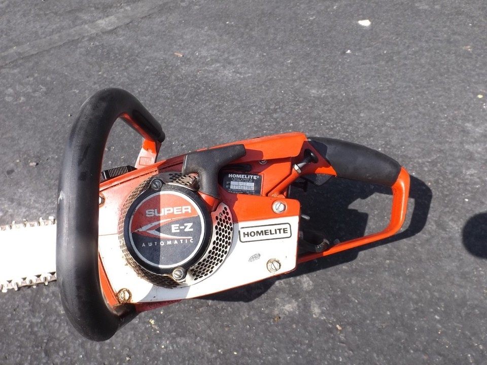 Vintage Homelite Super EZ Automatic Chainsaw (nice) | eBay