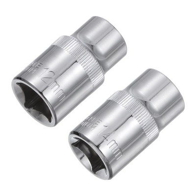 6-Point Shallow Socket 12mm 14mm 1/2" Drive Cr-V | eBay Australia