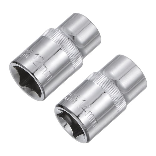 6-Point Shallow Socket 12mm 14mm 1/2" Drive Cr-V | eBay Australia