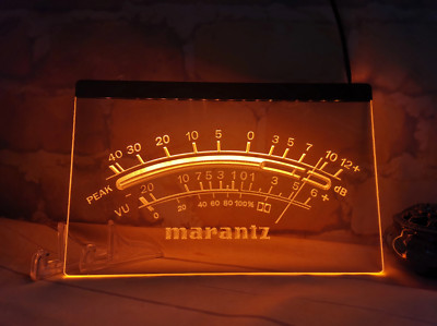 Marantz Audio LED Neon Light Sign for Radio Video Technic store service ...