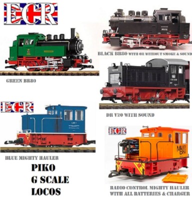 NEW PIKO G SCALE 45mm GAUGE GARDEN RAILWAY LOCOS SMOKE SOUND RADIO ...