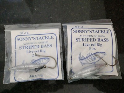 Striper/Drum/Surf Rigs (24)..2 & 3 Oz . Torpedo Weight. 5/0 Bronze Hook ...