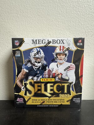 (LOT OF 12) 2023 Panini Select Football Trading Cards Mega Box Walmart ...