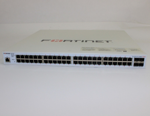Fortinet FortiSwitch 248E-FPOE 48-Port Rack Mountable Ethernet Network ...