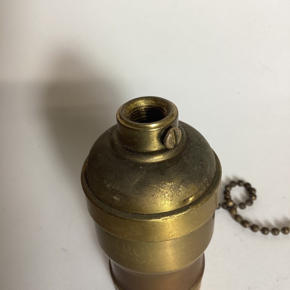 Vintage, antique, Arrow pull-chain lamp socket | eBay