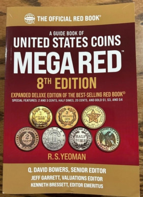 Mega Red A Guidebook of United States Coins Expanded Deluxe 8th Edition ...