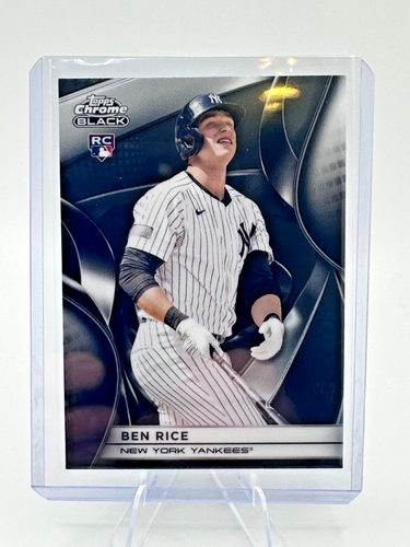 2025 Topps Chrome Black Ben Rice Rookie #120 | eBay