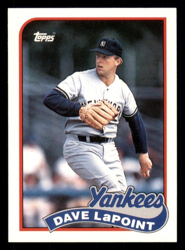 1989 Topps Traded Dave LaPoint #67T New York Yankees | eBay