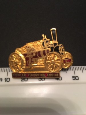 Fowler ploughing Engine Enamel Badge Steam Engine | eBay UK