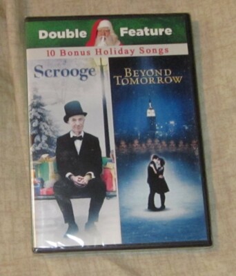 DOUBLE FEATURE SCROOGE/BEYOND TOMORROW DVD BRAND NEW FREE SHIPPING ...