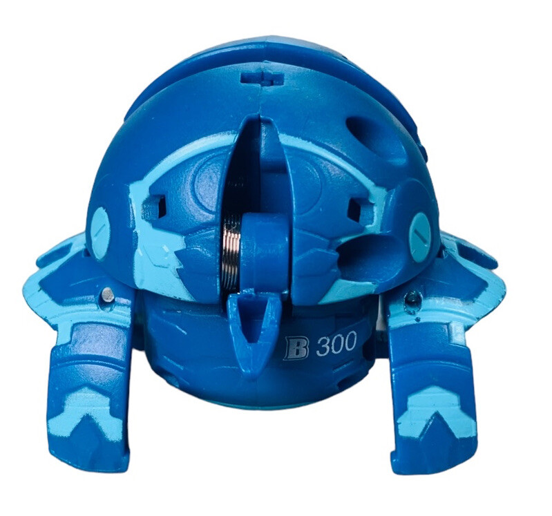 Bakugan Battle Planet Spin Master Blue Aquos Trhyno B300 Anime Bakugan ...