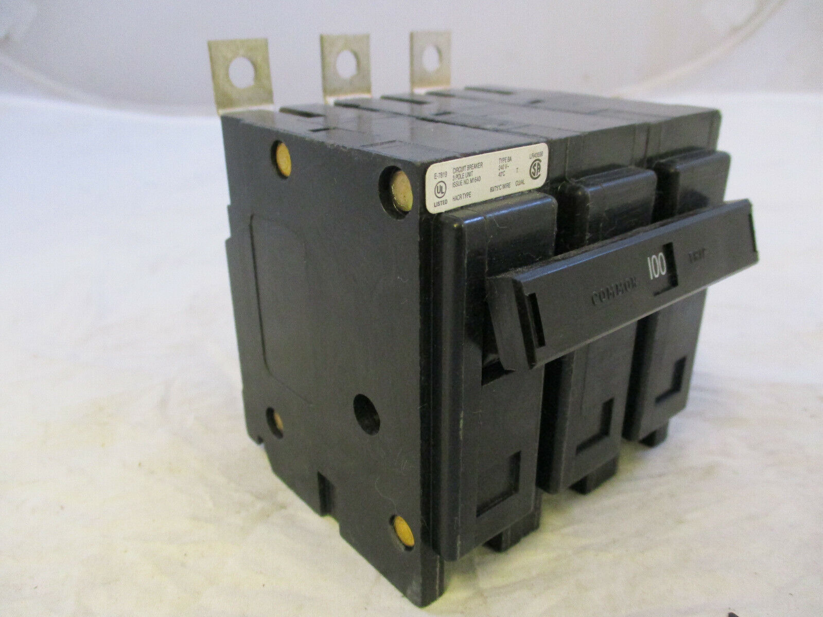 Cutler Hammer BAB3100H 100A 240V Circuit Breaker for sale online | eBay