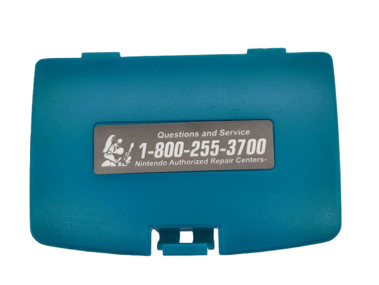 Teal Battery Cover Game Boy Color for Nintendo GBC Replacement Door ...