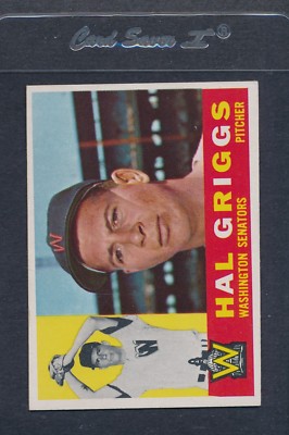 1960 Topps #244 Hal Griggs Senators EX/MT *7337 | eBay