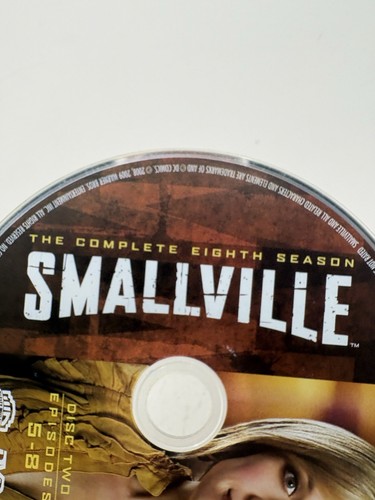 Smallville: Eighth Season DVD disc 2 episodes 5-8 replace disc only no ...