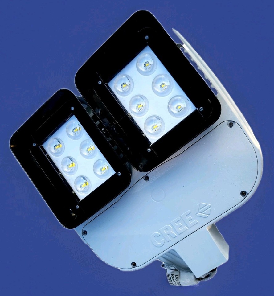 CREE OSQ Series HIGH OUTPUT LED STREET LIGHT Flood Area Luminaire 16 ...