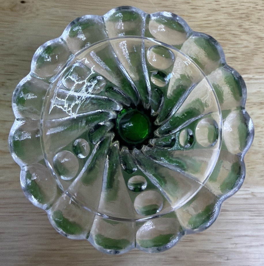 Vintage ANCHOR HOCKING Forest Green Burple Inspiration 6” Iced Tea ...