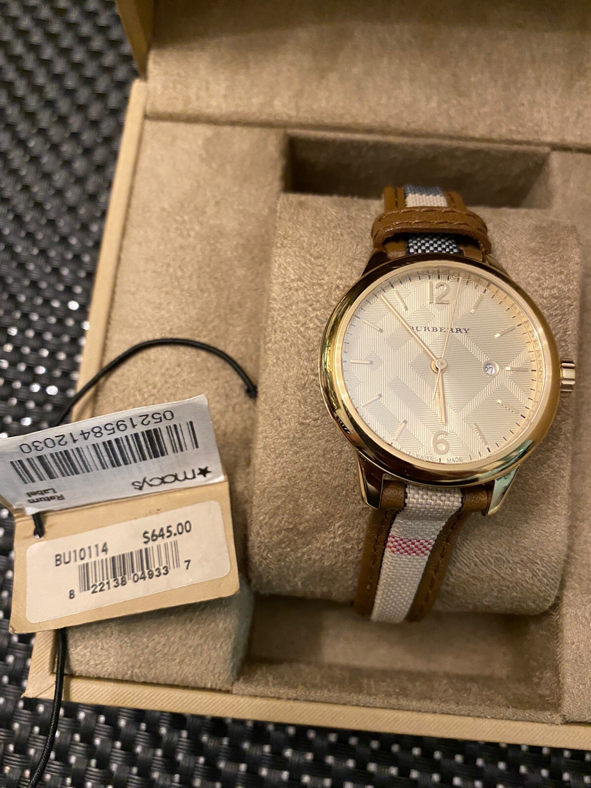 Burberry BU10114 Classic Round Ladies Watch | eBay