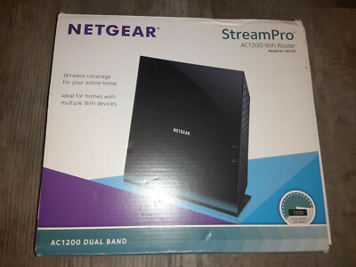 Netgear StreamPro Dual Band AC1200 Wifi Router R6100 Wireless | eBay