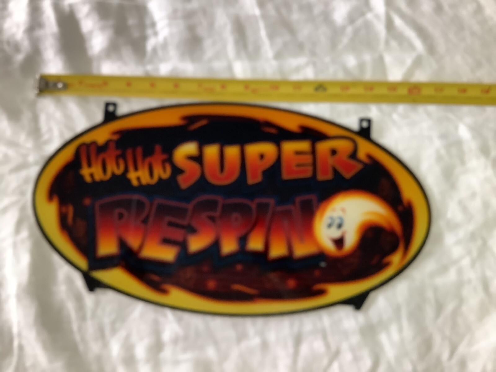 Slot Machine Plastic Insert Face Plate Hot Hot Super Respin | eBay