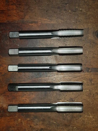 5x METRIC HSS Hand Tap set M12 X 1.75 M12 X 1.5 M12 X 1.25 M12 X 1.0 ...