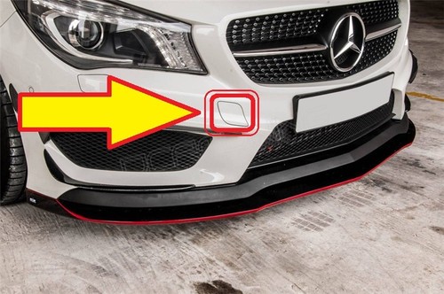 NEW GENUINE MERCEDES MB CLA W117 AMG FRONT BUMPER TOW HOOK EYE COVER ...
