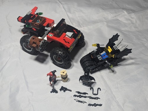 LEGO Batman 7886 The Batcycle: Harley Quinn's Hammer Truck - 100% ...