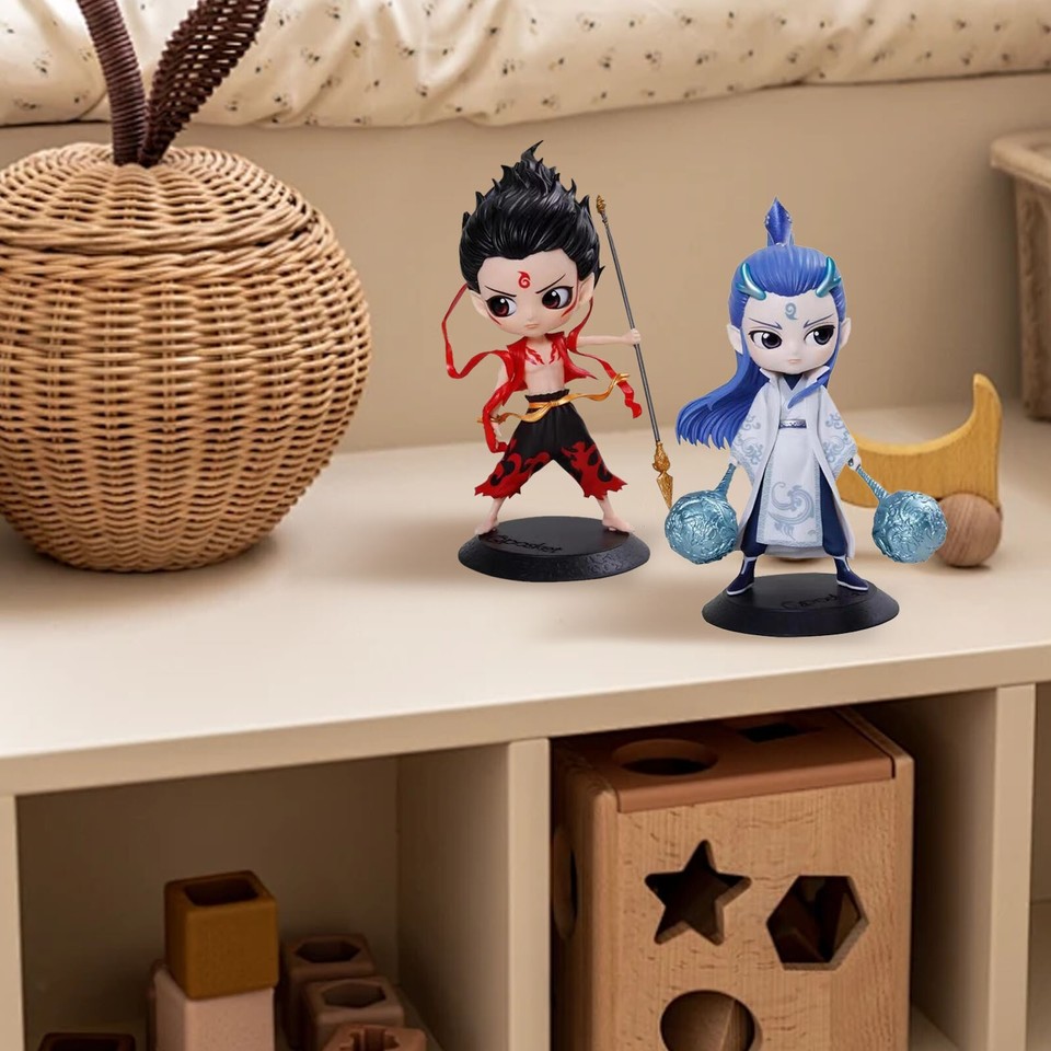Ne Zha 2 Nezha Aobing Action Dolls Perfect Gift For Chinese Mythology ...