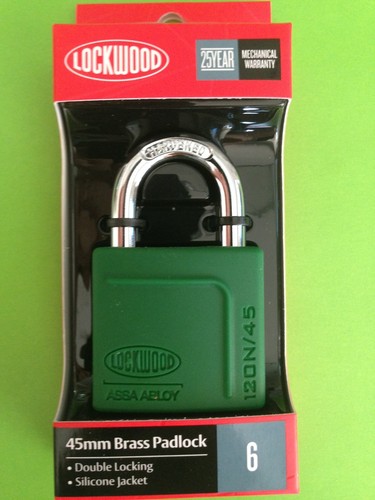 New Lockwood Padlock 120N/45/127 3 x keys brisbane pickup fine | eBay ...