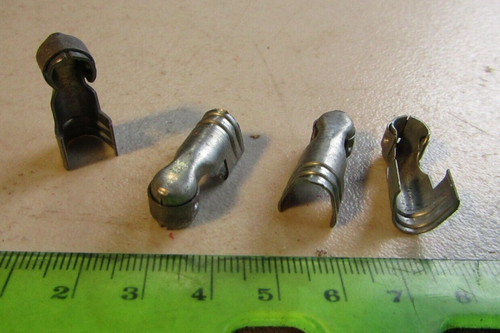 GSP 90 degree 8 mm Spark Plug Wire Clips p/n 2000-75 Vintage NOS 4 ...