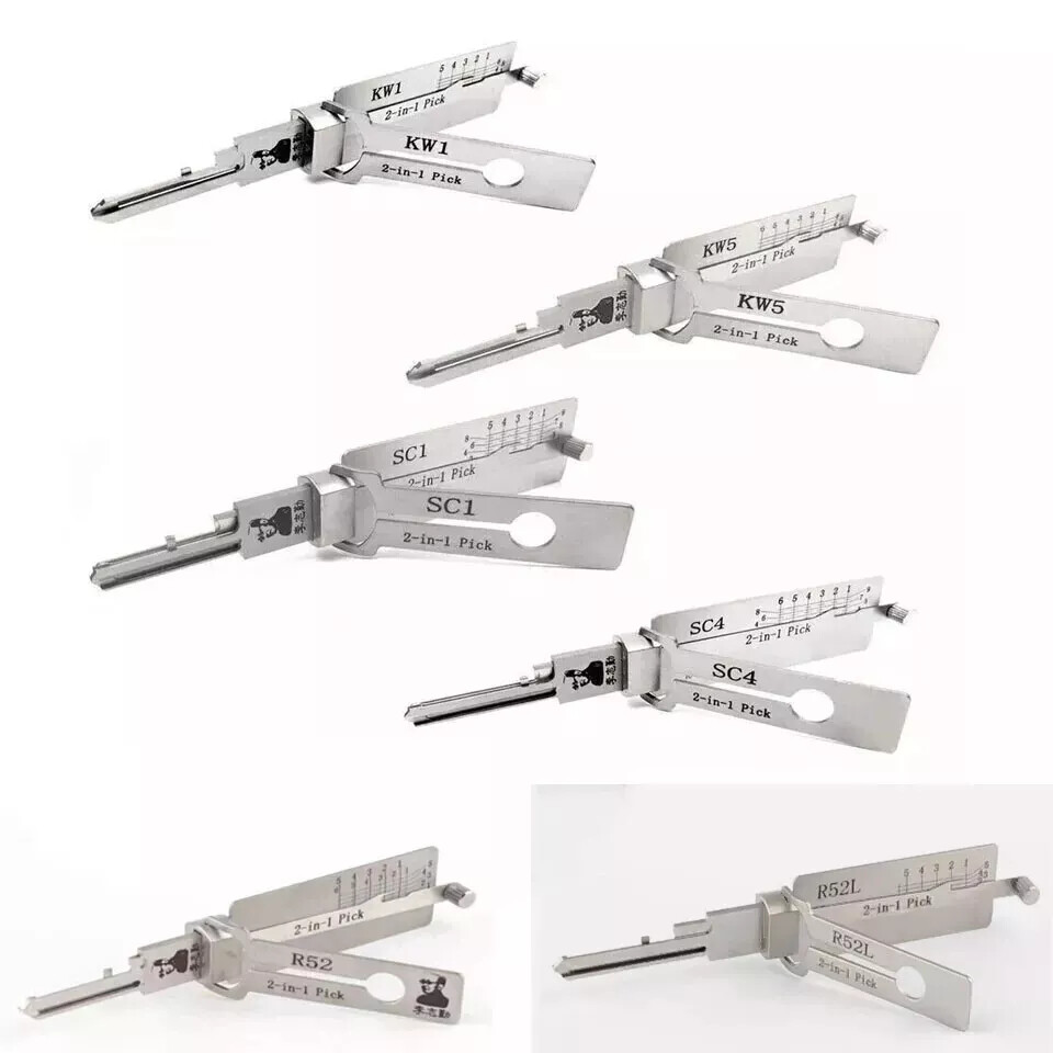 Collectible Locks & Keys KW1 Lock Pick Set - Stainless Steel Hook ...