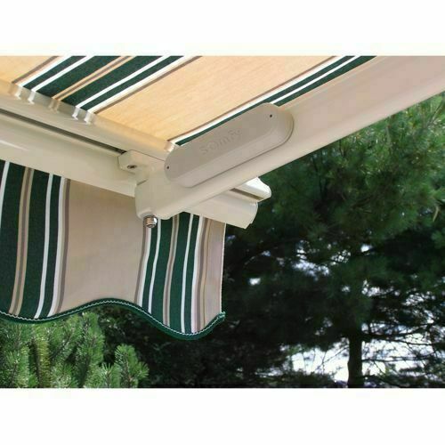 Somfy 40021 SunSetter Motorized Awning Wireless Wind Sensor - Beige for ...