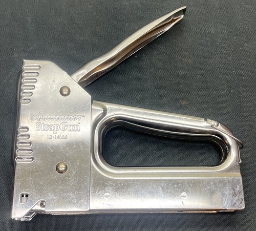 powerFast Strap Staple Gun S12-14 for electrical cable romex DESA ...