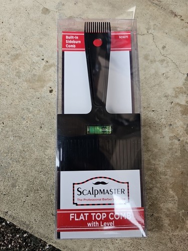Scalpmaster Flat Top Comb with Level Sc9271 | eBay