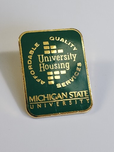 University Housing Michigan State University Lapel Pin | eBay