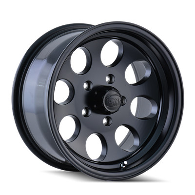 17x9 Ion 171 Matte Black Wheel 5x5.5 (0mm) | eBay