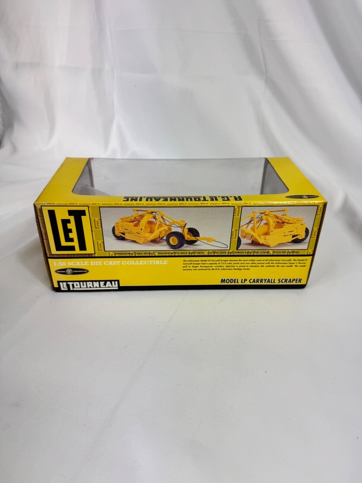 SpecCast Le Tourneau Model LP Carryall Scraper Diecast New in Box | eBay